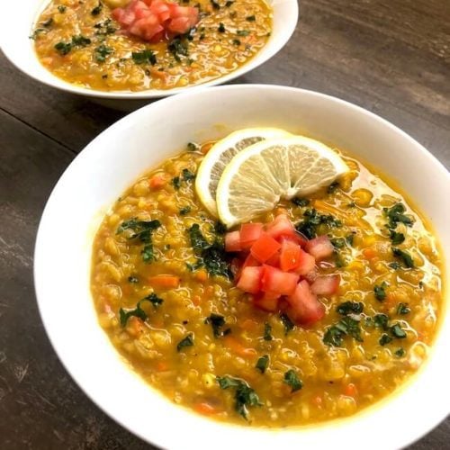 Middle Eastern Lentil Soup - THE MEAL PREP MANUAL