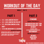 Home Based Training Plan - THE MEAL PREP MANUAL