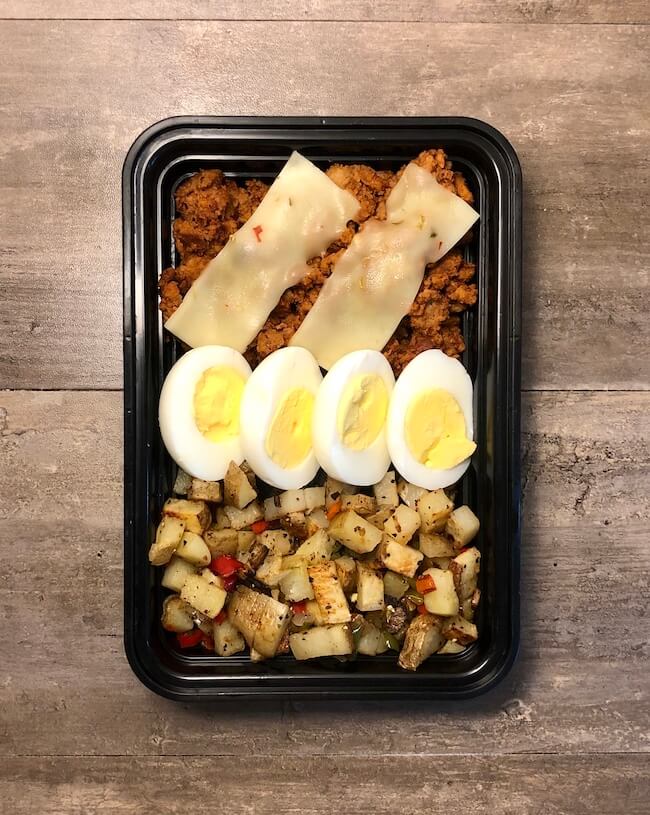 Pepper Jack Turkey Breakfast Bowls - THE MEAL PREP MANUAL