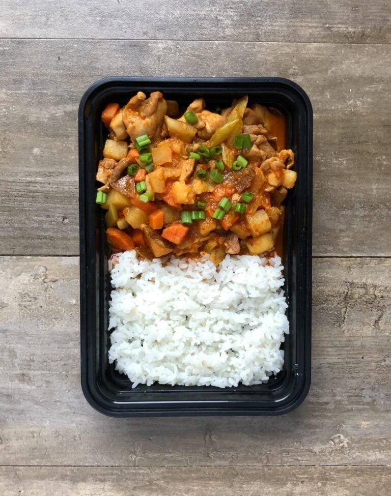 Korean Chicken Stew - Dakdoritang - THE MEAL PREP MANUAL