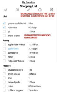 Recipe Collections Instructions - THE MEAL PREP MANUAL