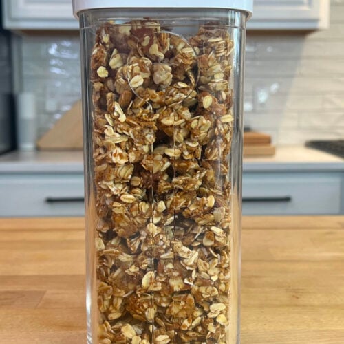 Peanut Butter Protein Cluster Granola - THE MEAL PREP MANUAL