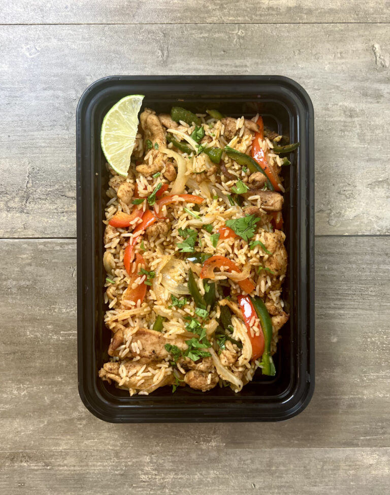Chicken Fajita Fried Rice - THE MEAL PREP MANUAL